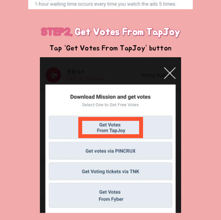 Get Double Votes on TapJoy’s offers for ONLY 4 Days🎟 – FanPlus